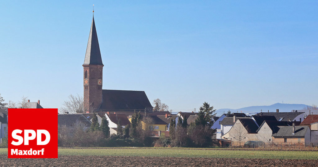 Unsere aktuellen Anträge im Ortsgemeinderat - SPD Maxdorf